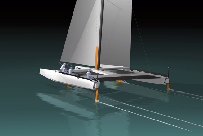 L´hydroptère.ch bientôt dévoilé - Course au Large