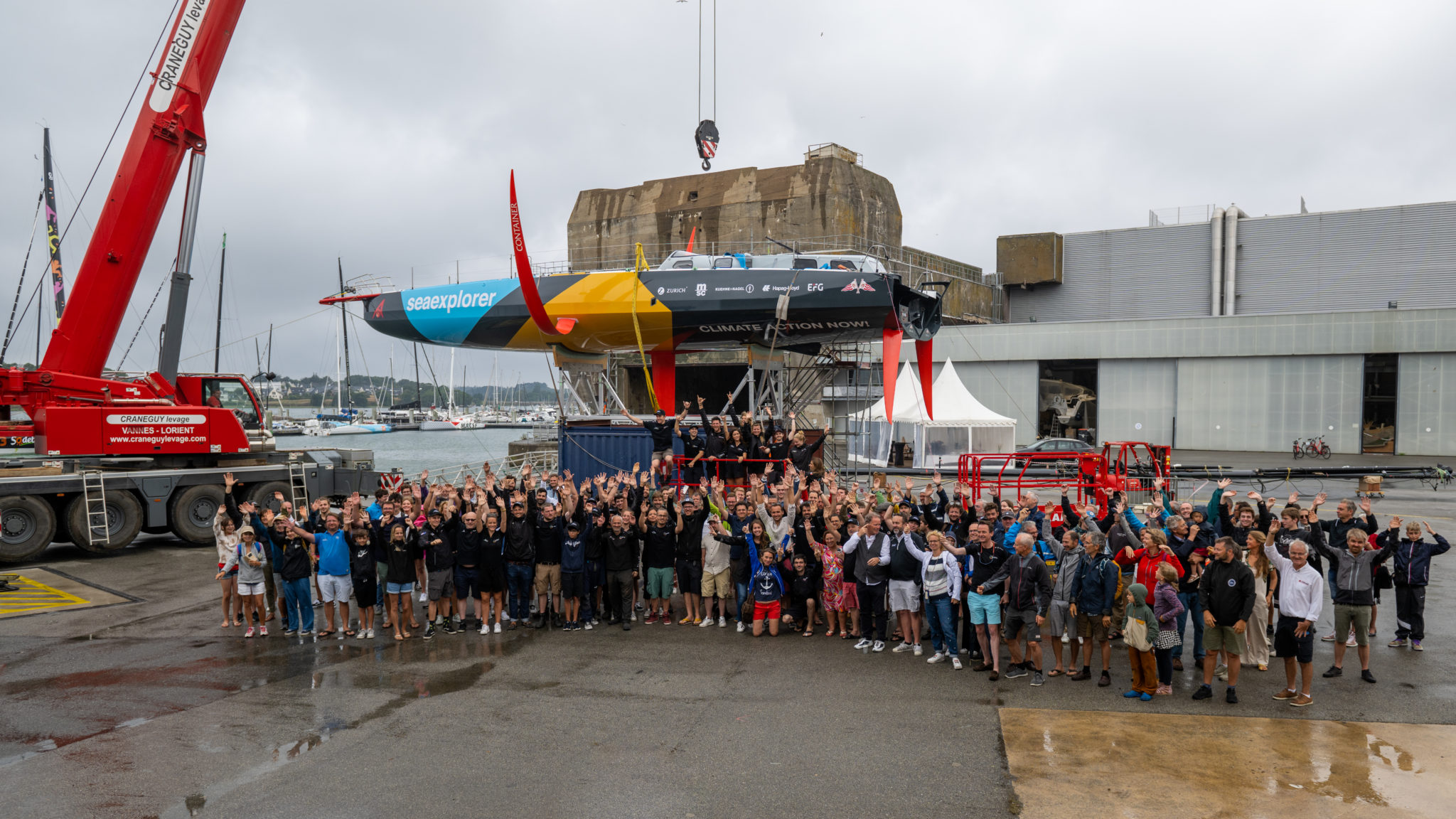 Imoca. Boris Herrmann met à l’eau son nouveau bateau Malizia - Seaexplorer