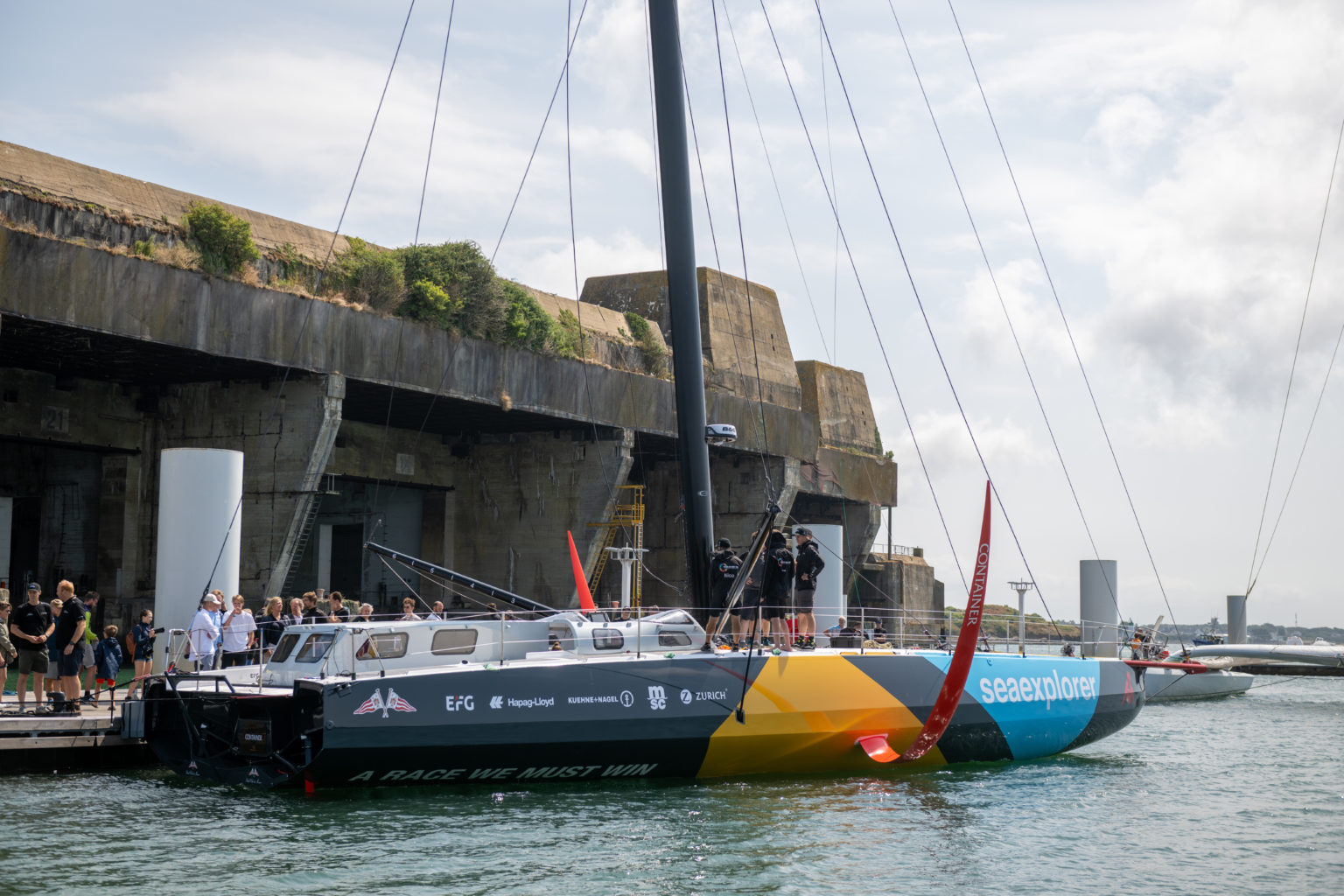 Imoca. Boris Herrmann met à l’eau son nouveau bateau Malizia - Seaexplorer